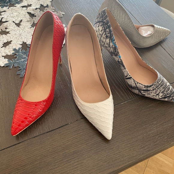 Shoes | Snakeskin High Heels | Poshmark